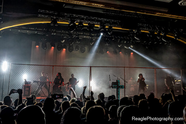 Ministry Delivers an Intense, Primal Concert in Phoenix - Burning Hot ...