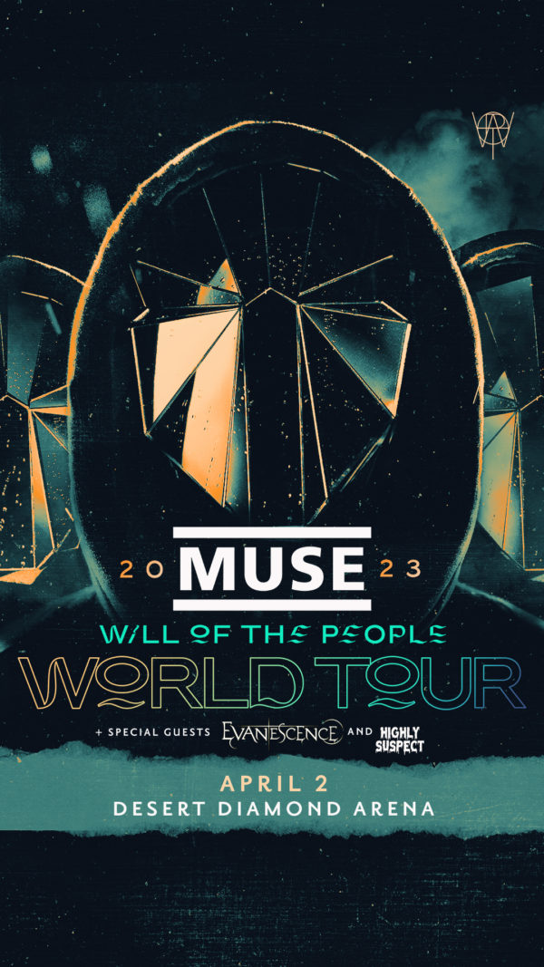 Muse, Evanescence Set to Rock Glendale Soon on Apr 2 - Burning Hot Events